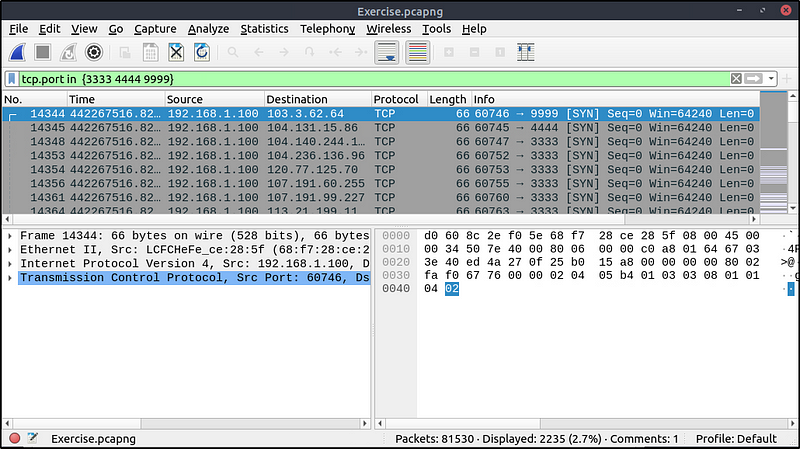 TryHackMe | Wireshark: Packet Operations – Igor_sec's Blog