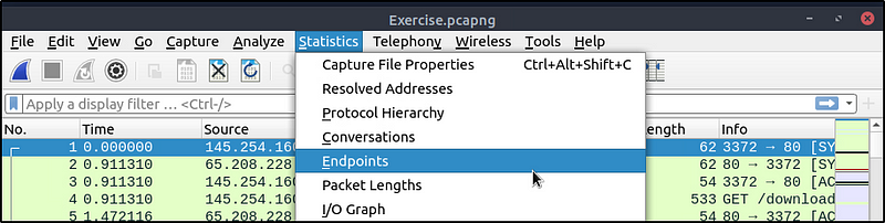 TryHackMe | Wireshark: Packet Operations – Igor_sec's Blog
