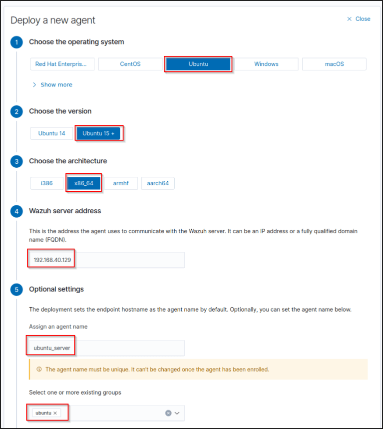 Wazuh | Part 3 : Wazuh Agents installation – Igor_sec's Blog