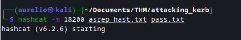 TryHackMe | Attacking Kerberos – Igor_sec's Blog